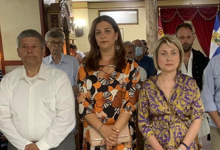 Στην Κάτω Αχαΐα για τη γιορτή του Πολιούχου η Χριστίνα Αλεξοπούλου ...