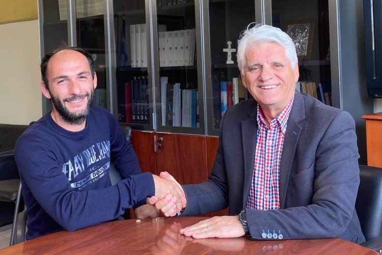 Ο Θανάσης Τσάμης με τον Σπύρο Μυλωνά: "Μαζί μπορούμε περισσότερα ...