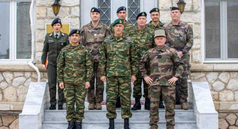 Επίσκεψη Στελεχών της Σχολής Υπαξιωματικών της Γαλλίας στη σχολή ...